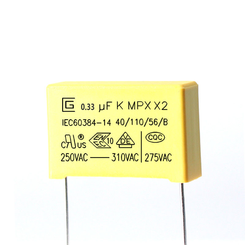 Small Loss 0.33 Uf 275VAC X2 Safety Capacitor 154K For Power Supply ...
